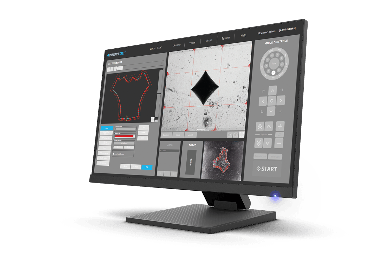 Automatic Contour Scanning Innovatest